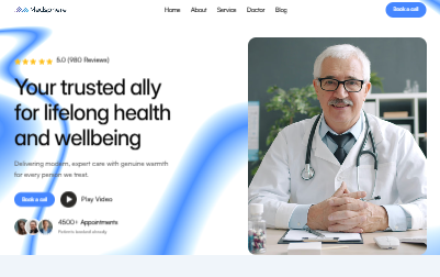 MediSphere: Responsive Medical Website Template by MAS — Framer Marketplace