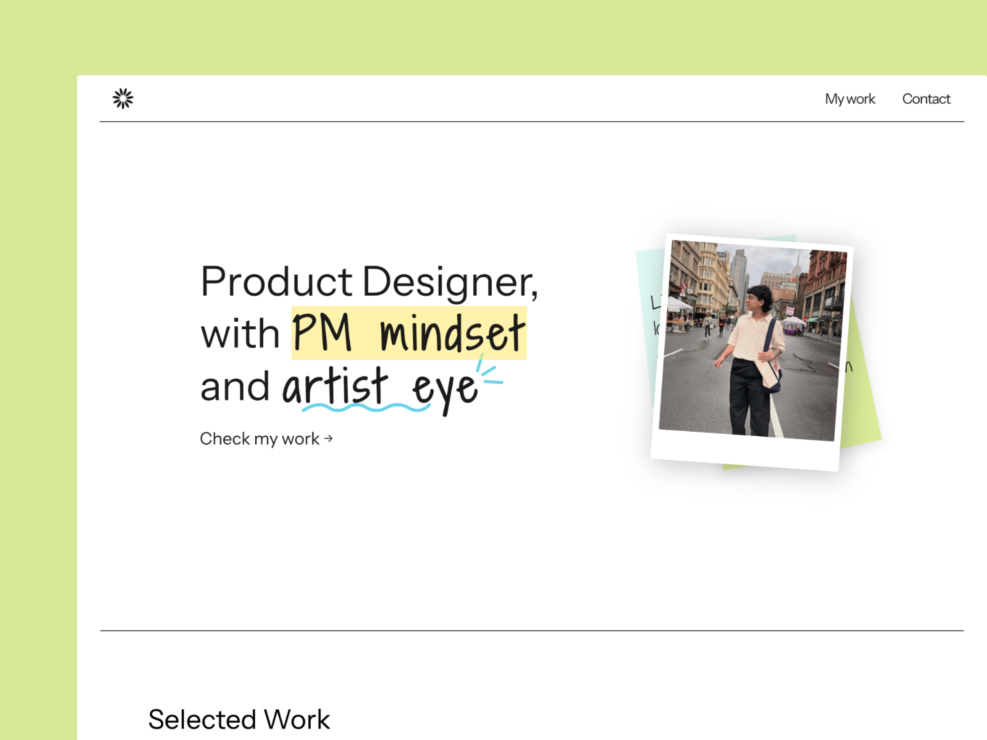 Refi: Free Portfolio Website Template by Martin Leon Refi — Framer ...