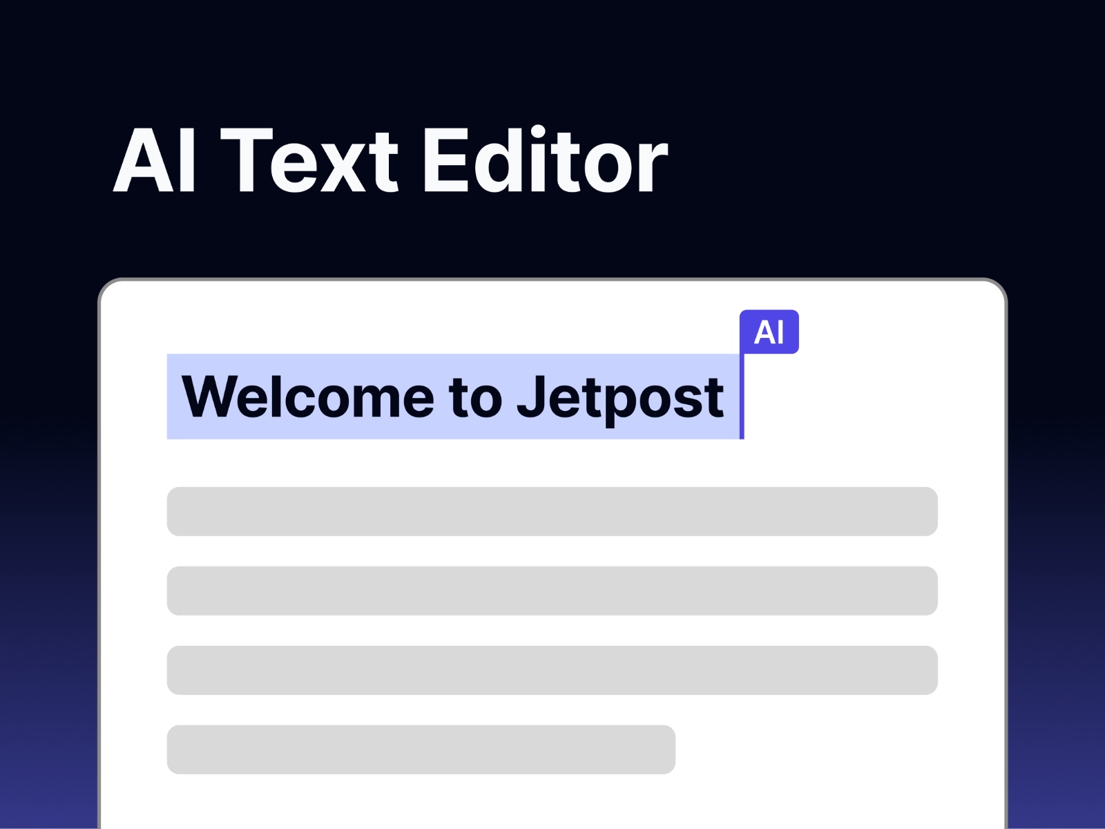 Jetpost — Framer Marketplace