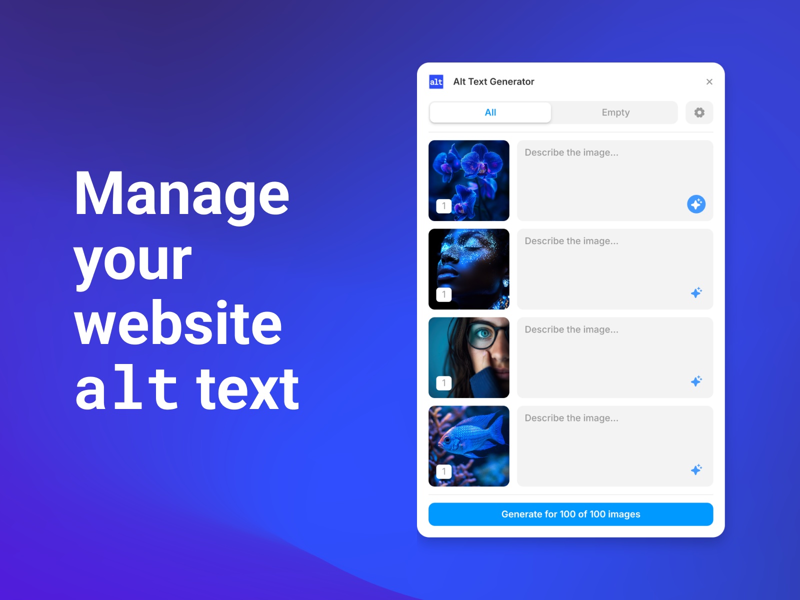 Alt Text Generator — Framer Marketplace