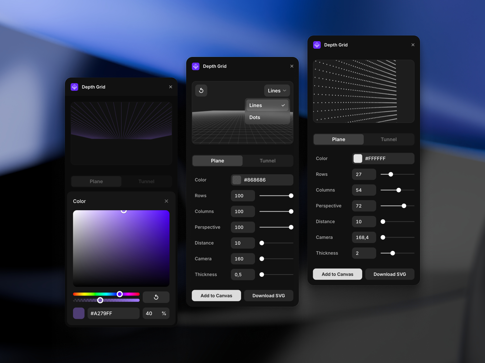 Depth Grid — Framer Marketplace