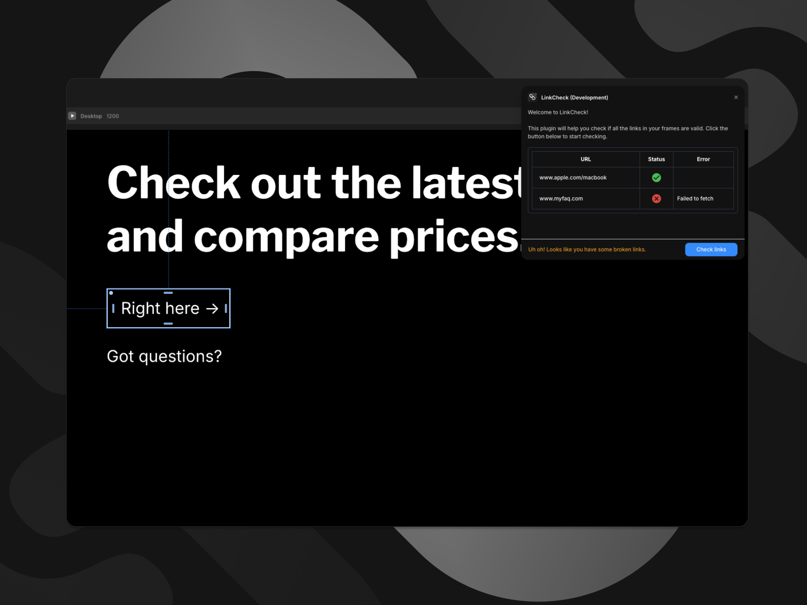 LinkCheck — Framer Marketplace