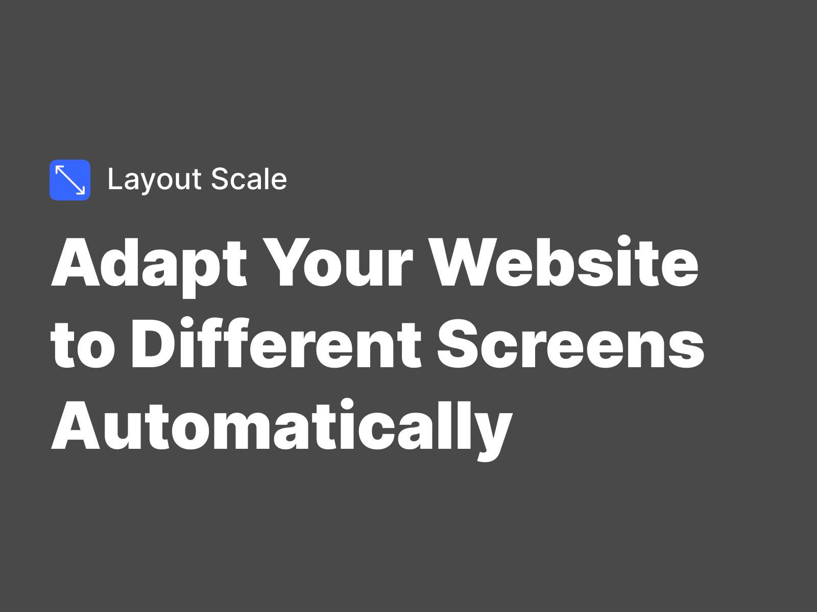 Layout Scale: UI Kits Plugin by George Kvasnikov — Framer Marketplace