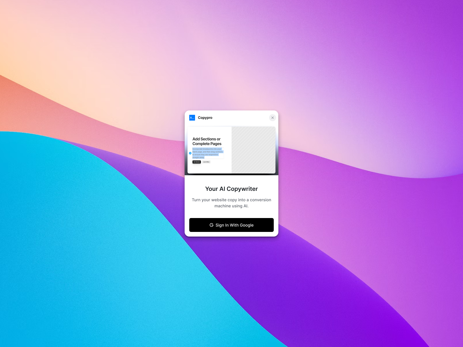 Copypro: AI Plugin by QwertyBit — Framer Marketplace