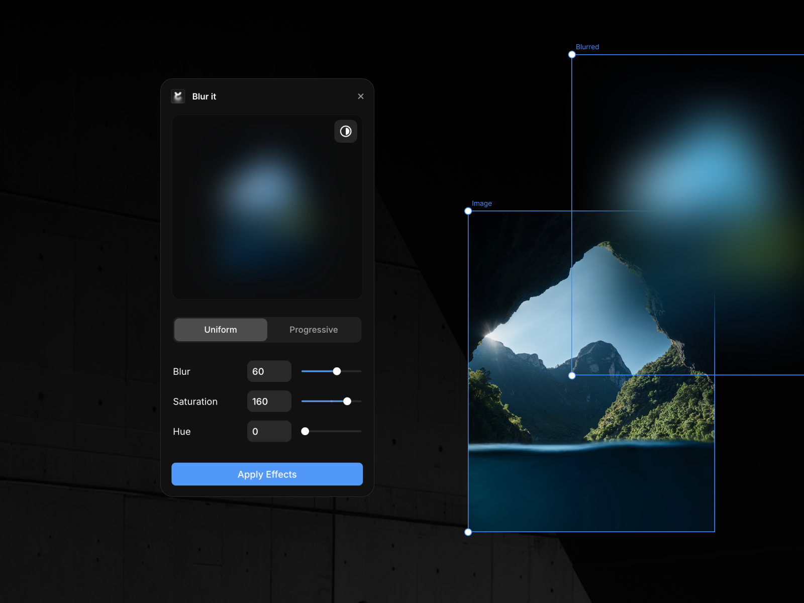 Blur it — Framer Marketplace