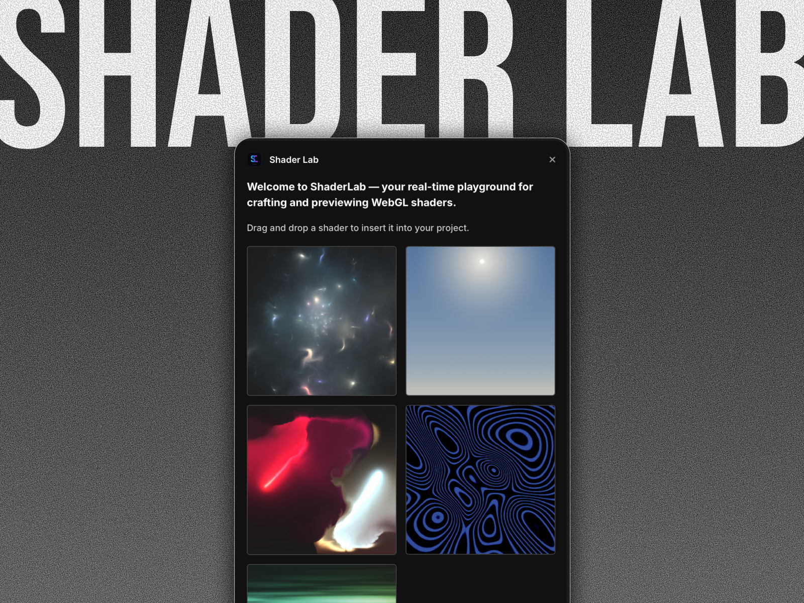Shader Lab — Framer Marketplace