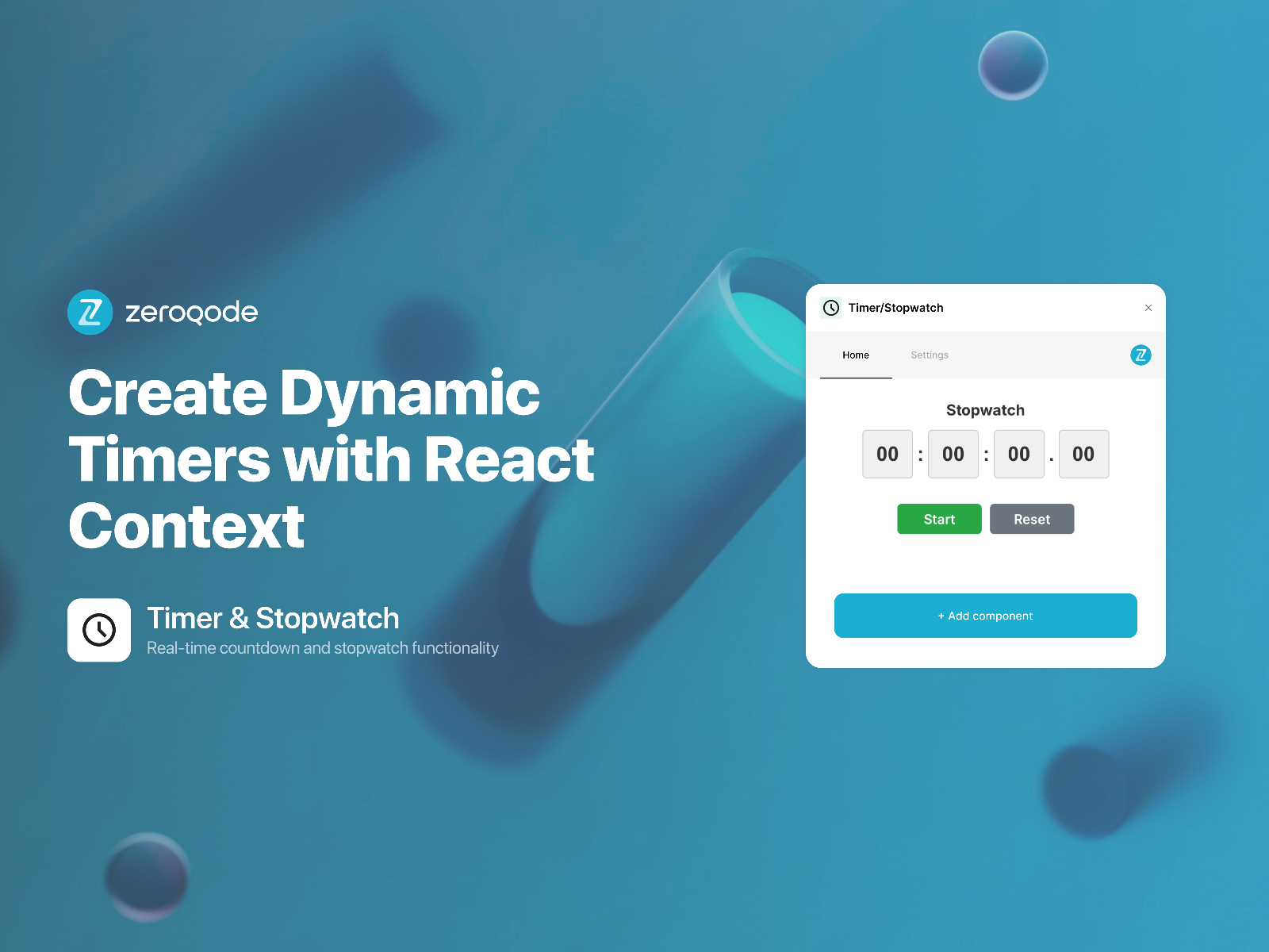 Timer & Stopwatch — Framer Marketplace