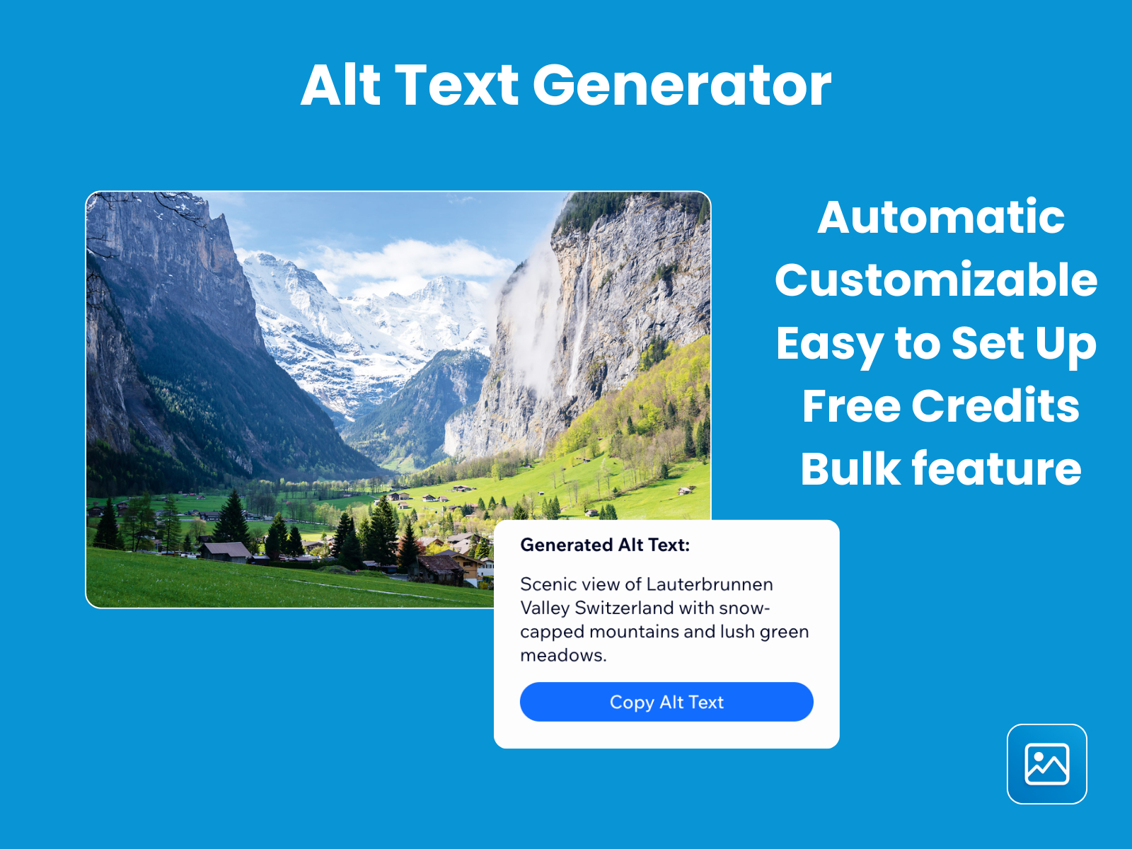 Alt Text Generator AI — Framer Marketplace