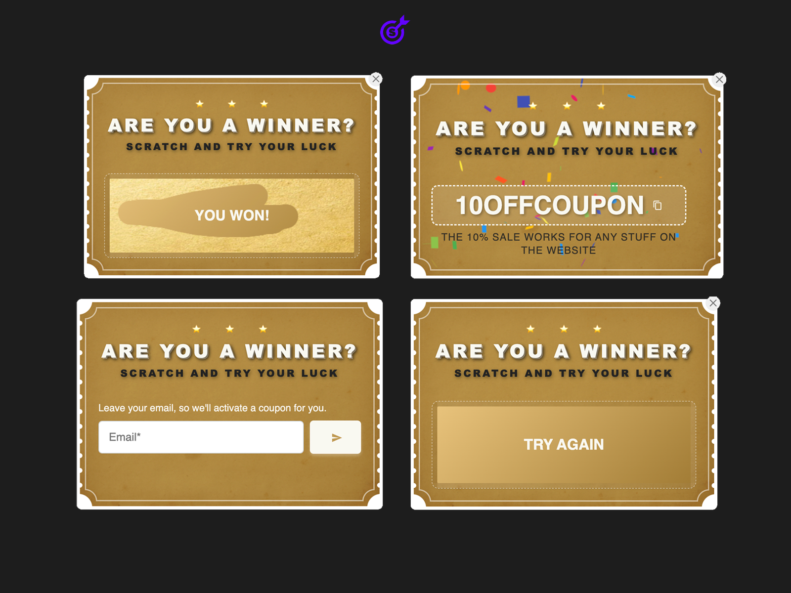 Smartarget Scratch Card: Integrations Plugin by Smartarget — Framer ...
