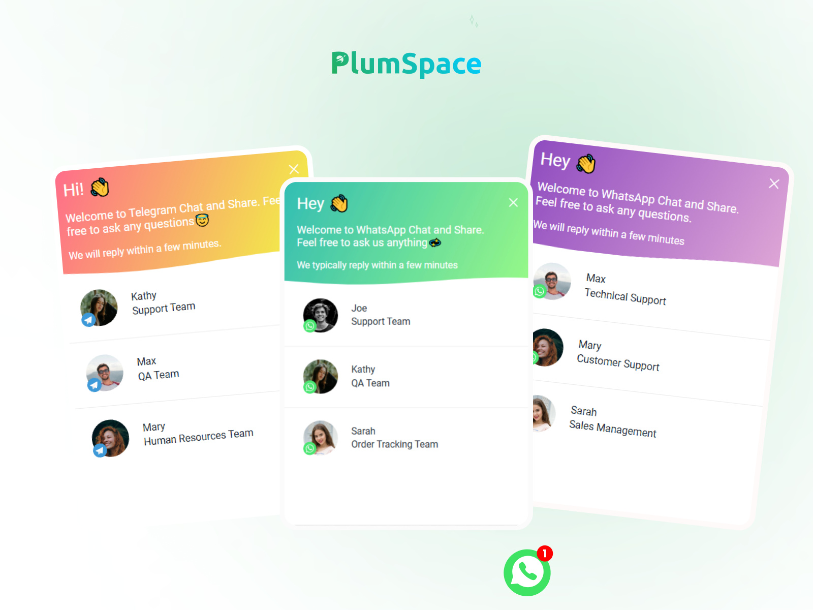 PlumSpace: WhatsApp Chat: Plugin by PlumSpace — Framer Marketplace