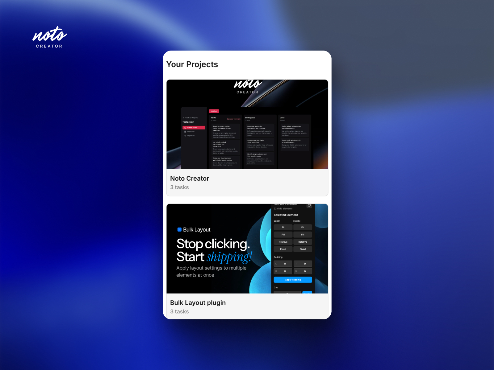 Noto Creator: UI Kits Plugin by Frederik Roessell — Framer Marketplace