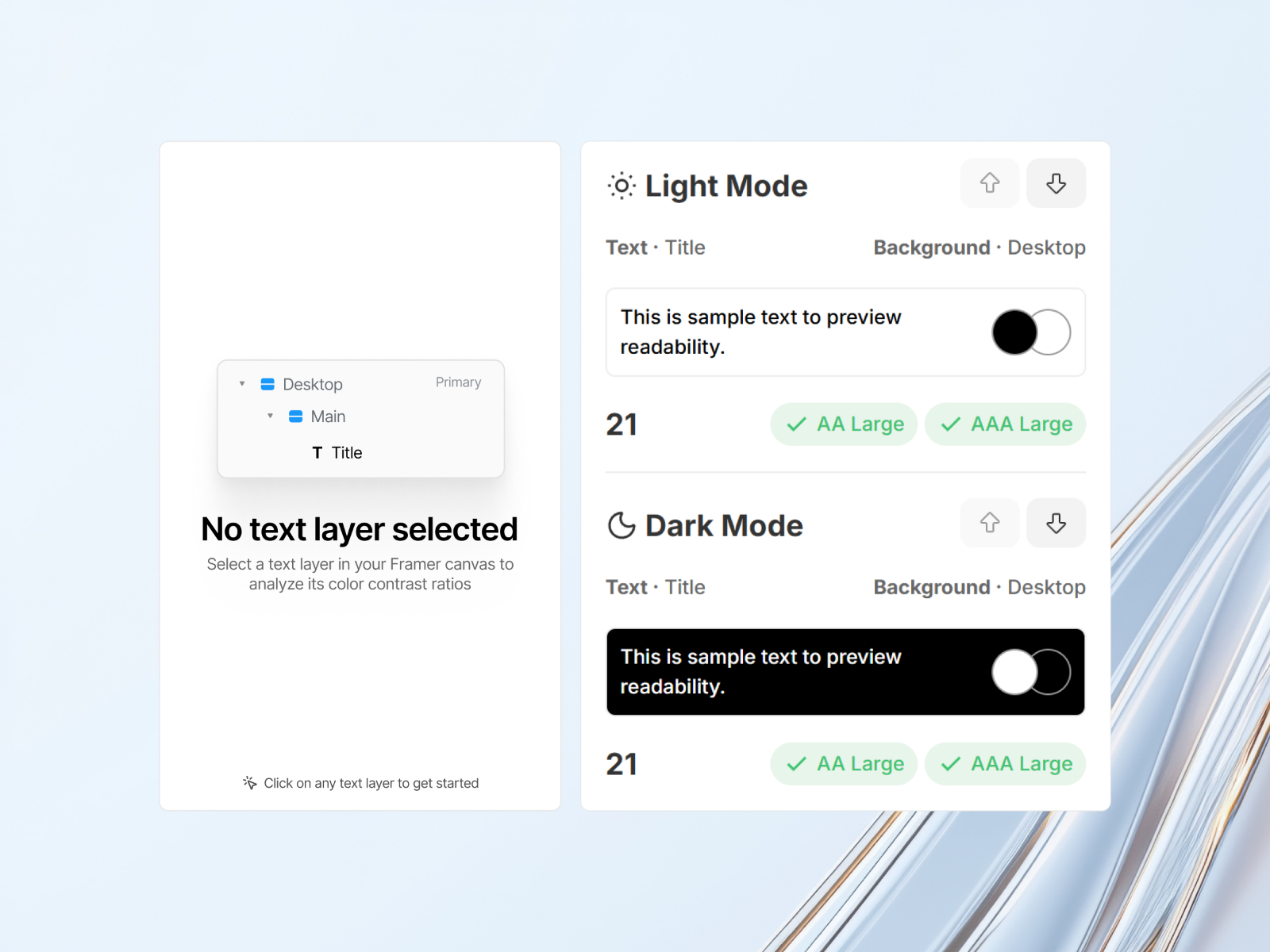 Smart Contrast — Framer Marketplace