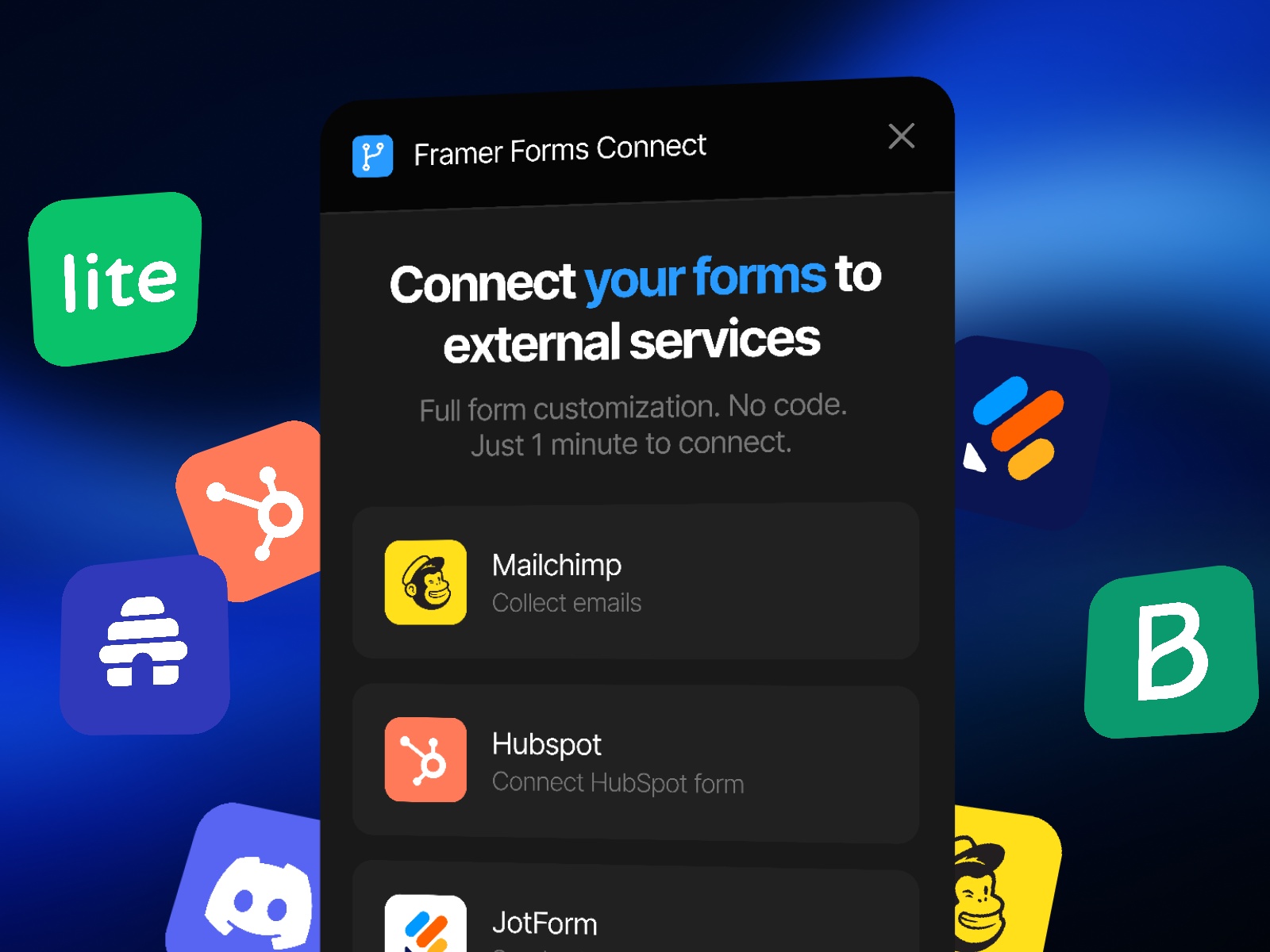 Framer Forms Connect — Framer Marketplace