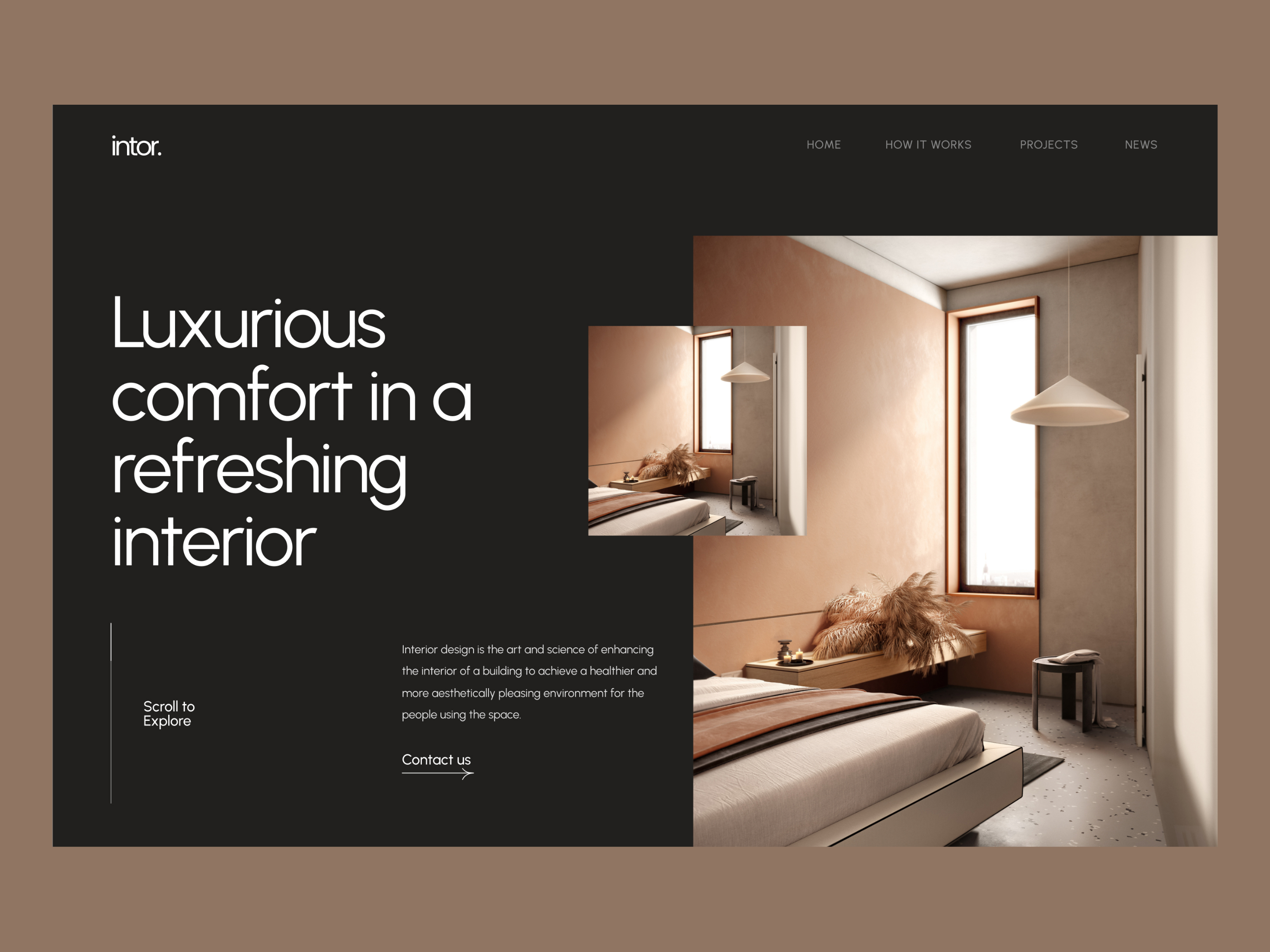 Intor: Responsive Portfolio Website Template by Coastal Themes — Framer ...