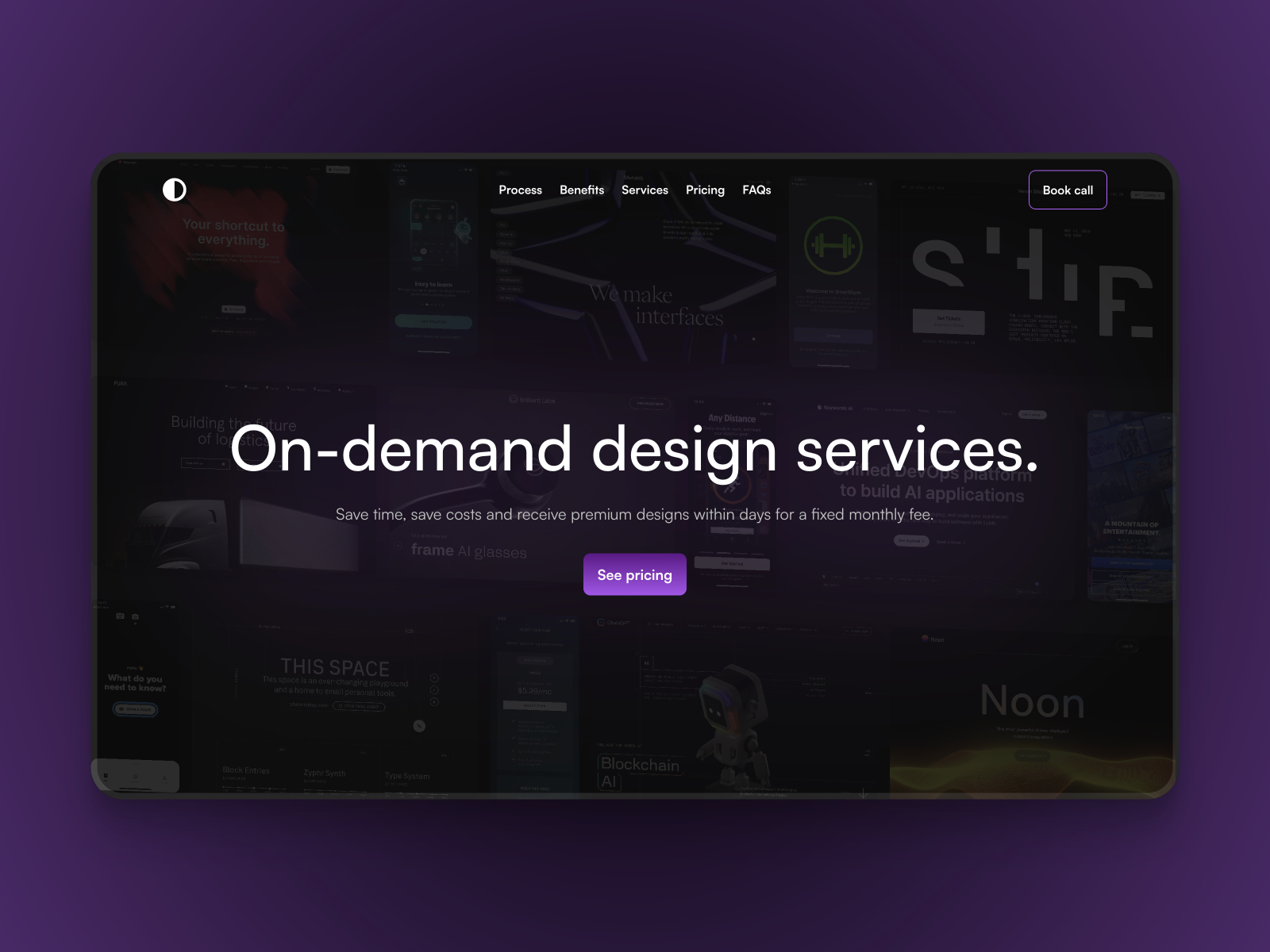 Subscription: Responsive Portfolio Website Template by Ramish Aziz — Framer Marketplace