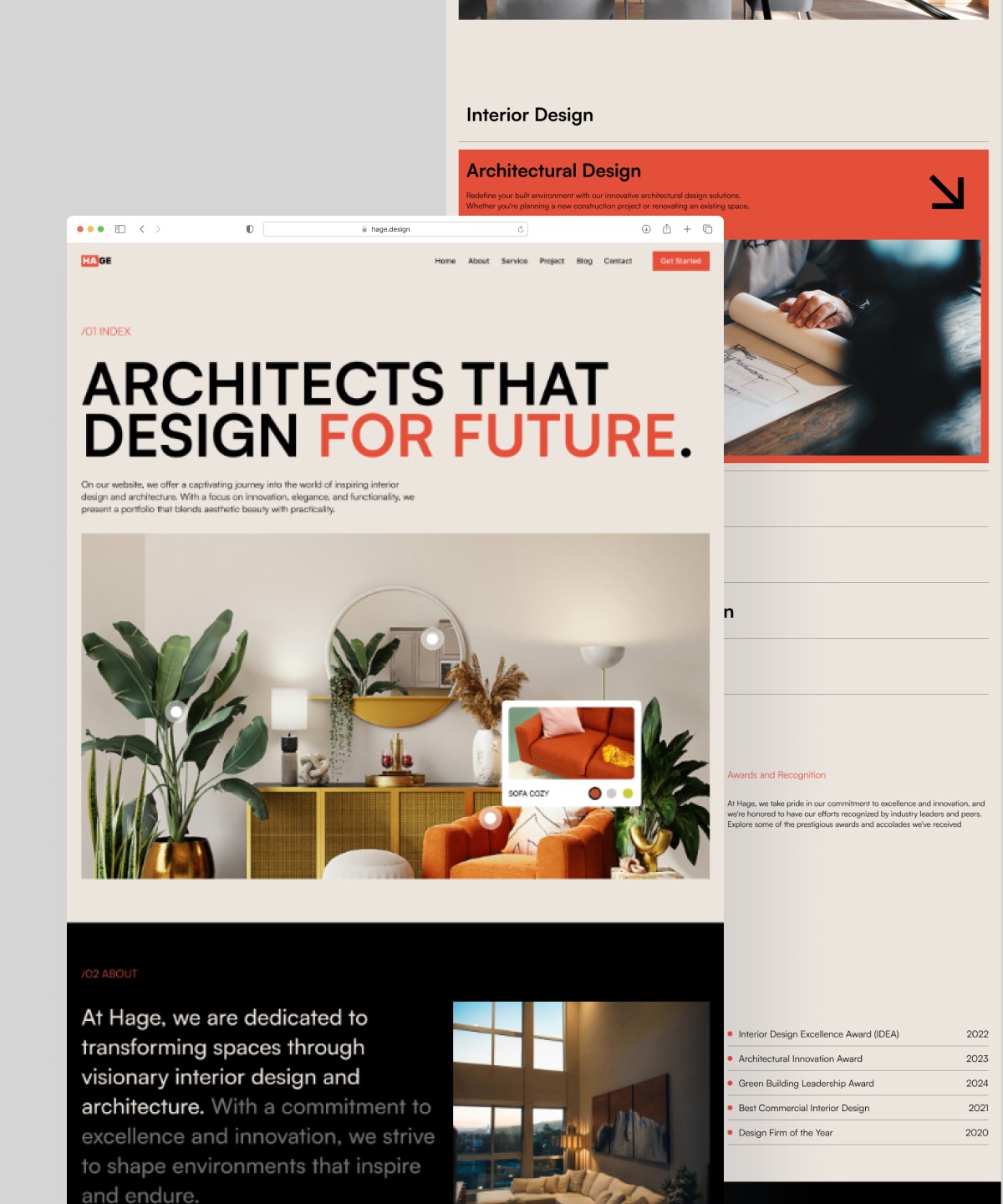 Hage: Responsive Real Estate Website Template by Asril — Framer Marketplace
