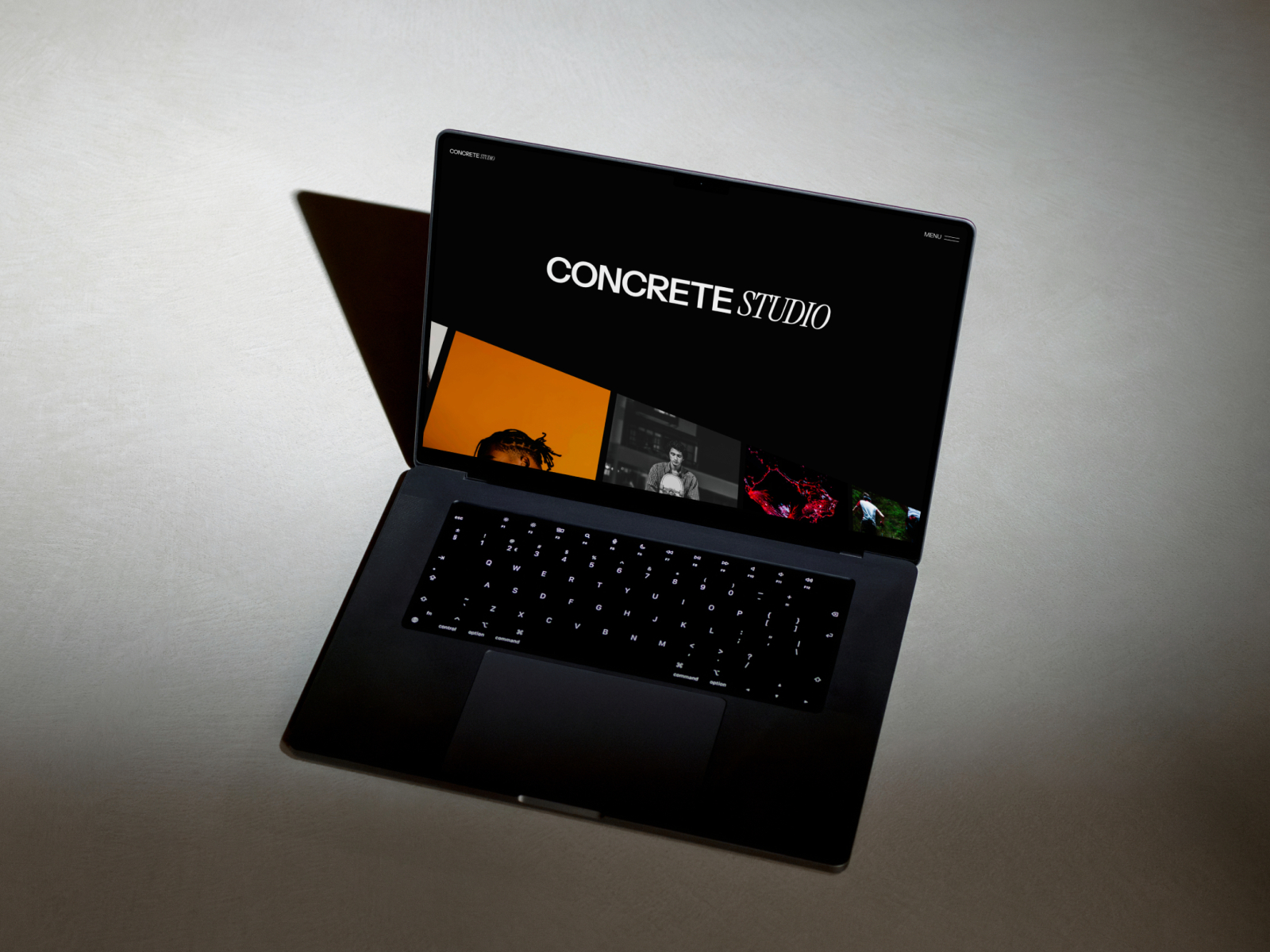 CONCRETE: Free Portfolio Website Template by Ludovic Losco — Framer ...