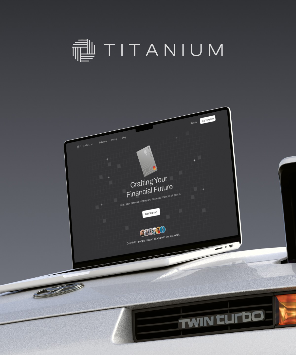 Titanium: Free SaaS Website Template by Bertan Bakır — Framer Marketplace