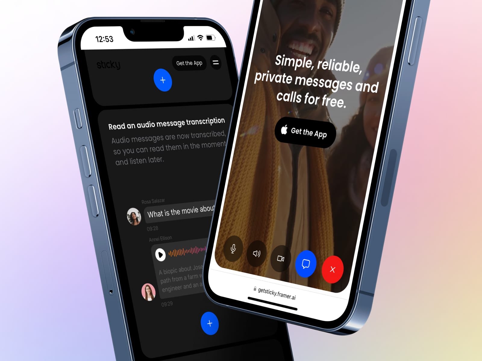 Sticky: Responsive SaaS Website Template by Yegor Trukhin — Framer ...