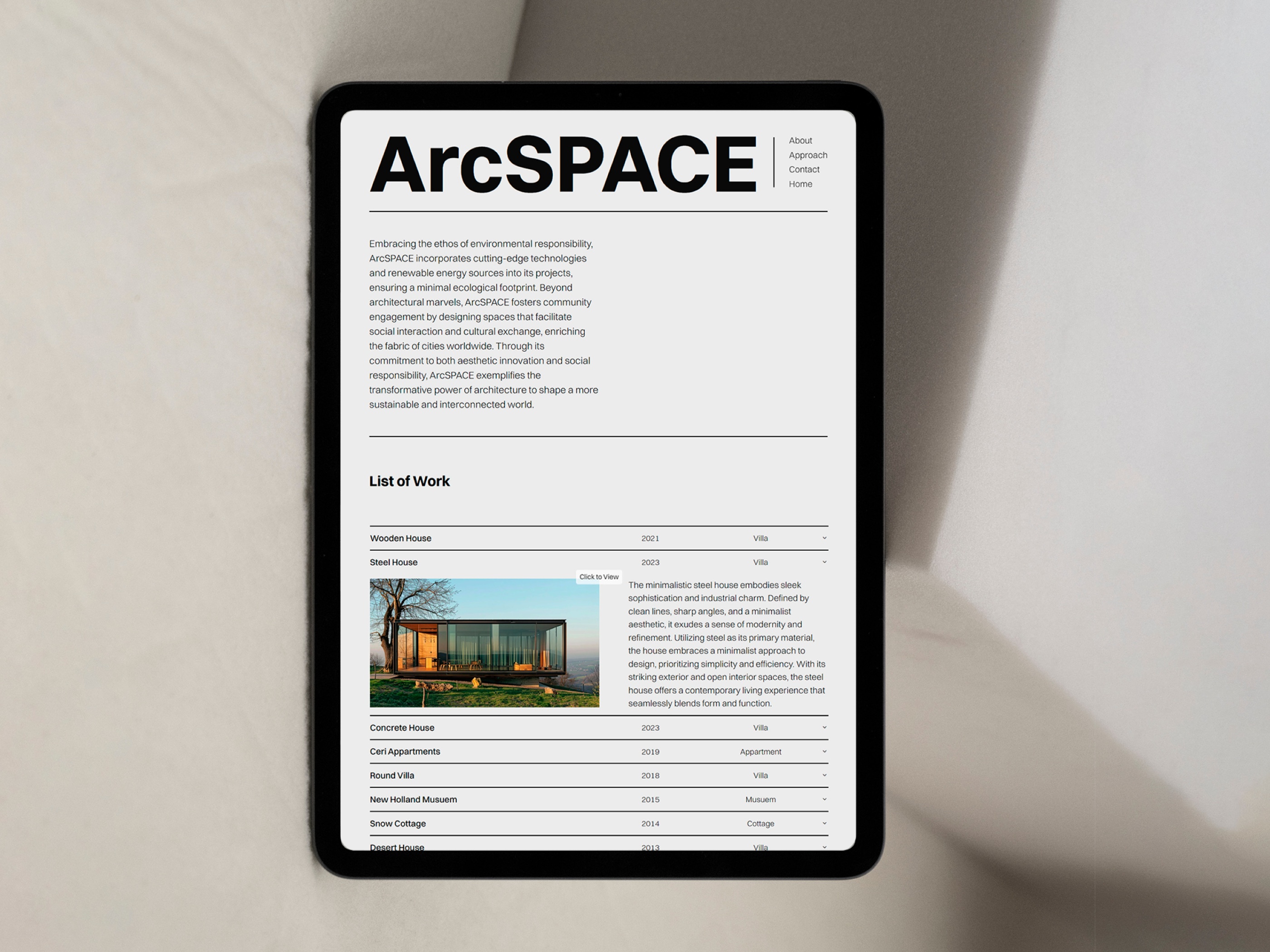 ArcSPACE: Free Photography Website Template by Eric Dahl Palmér ...