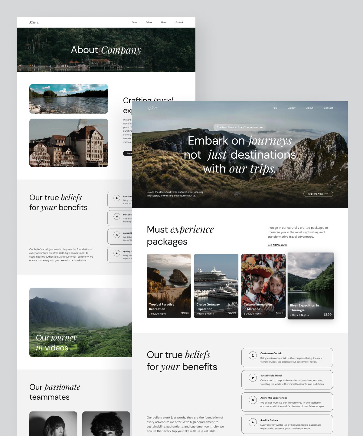 Xplore: Responsive Agency Website Template by Peterdraw — Framer ...