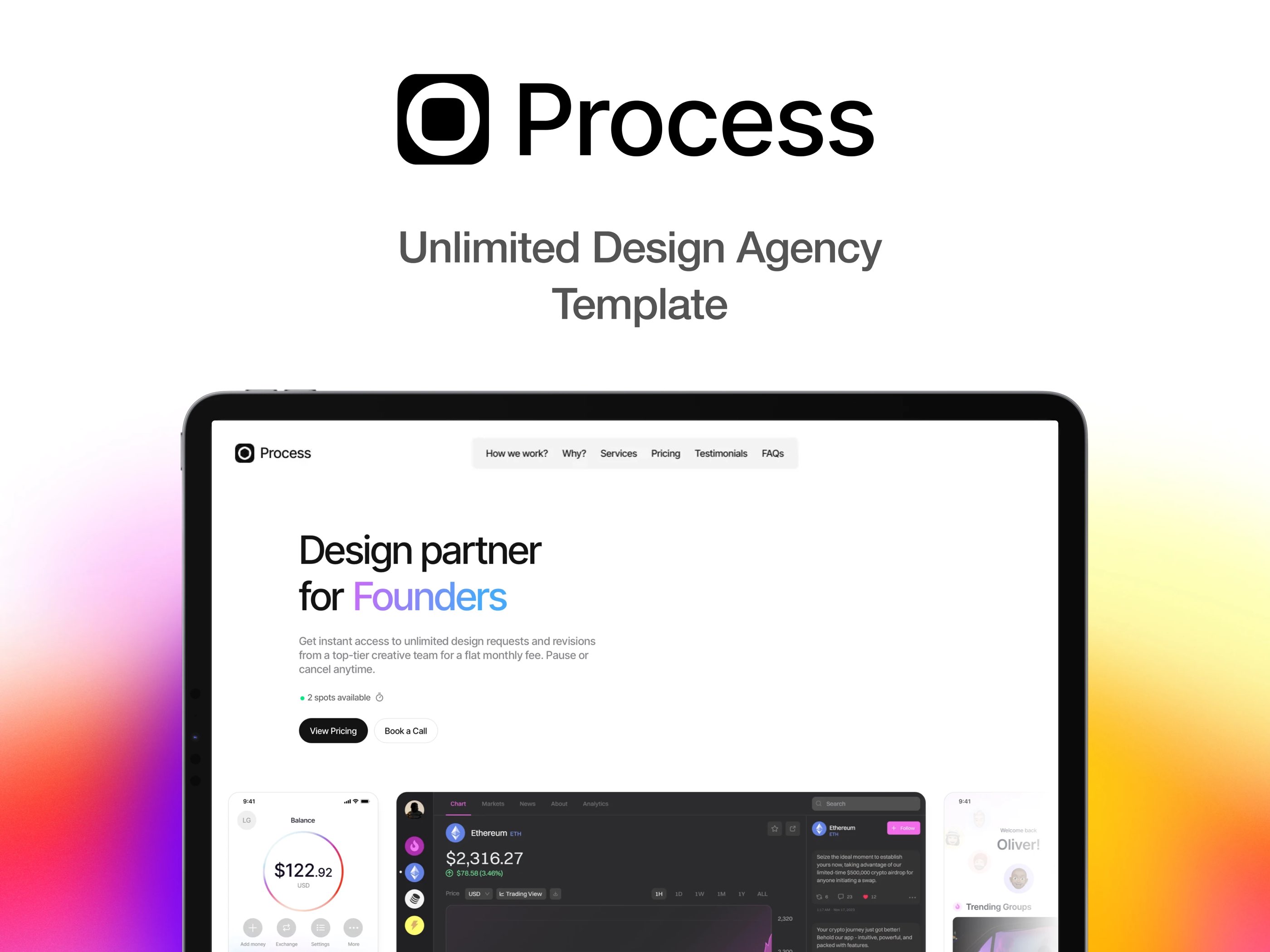 Process: Responsive Portfolio Website Template by Layout Gallery ...
