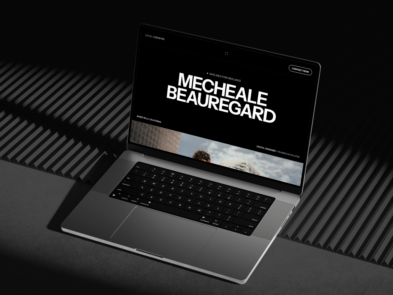 Bronx: Free Portfolio Website Template by Westhill Studio — Framer ...