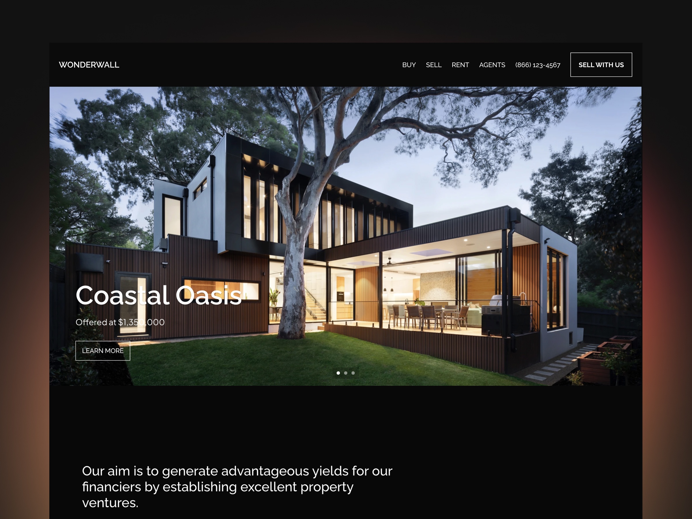 Wonderwall: Responsive Business Website Template by Selin Aydemir ...