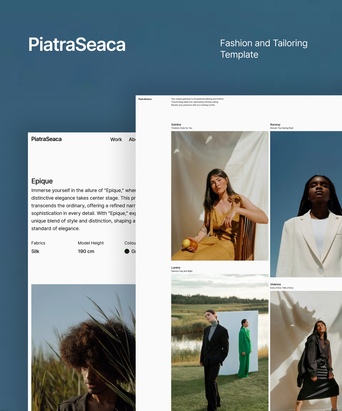 PiatraSeaca: Responsive Business Website Template by raduc — Framer Marketplace