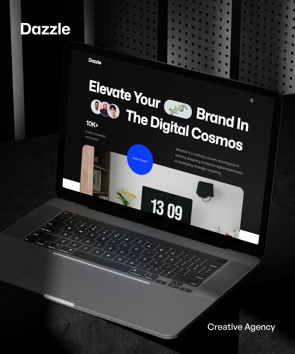 Dazzle: Responsive Portfolio Website Template by Framership — Framer Marketplace