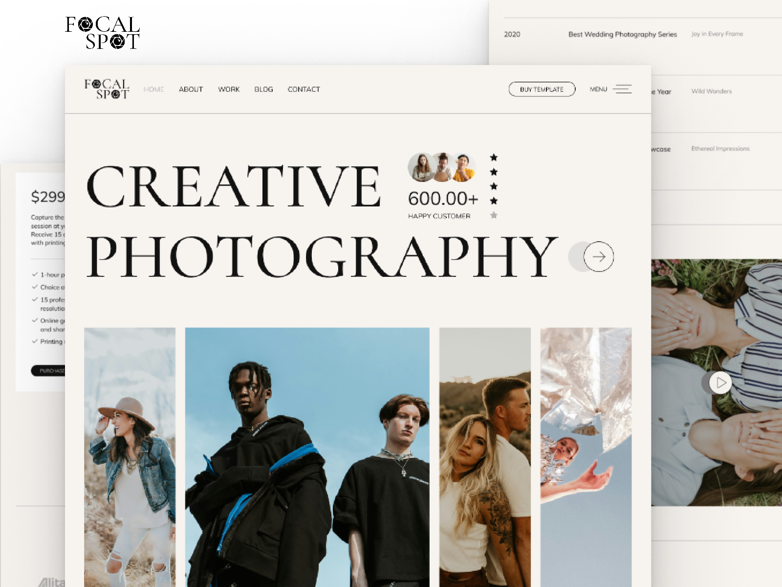 FocalSpot: Free Portfolio Website Template by Marcframe — Framer ...