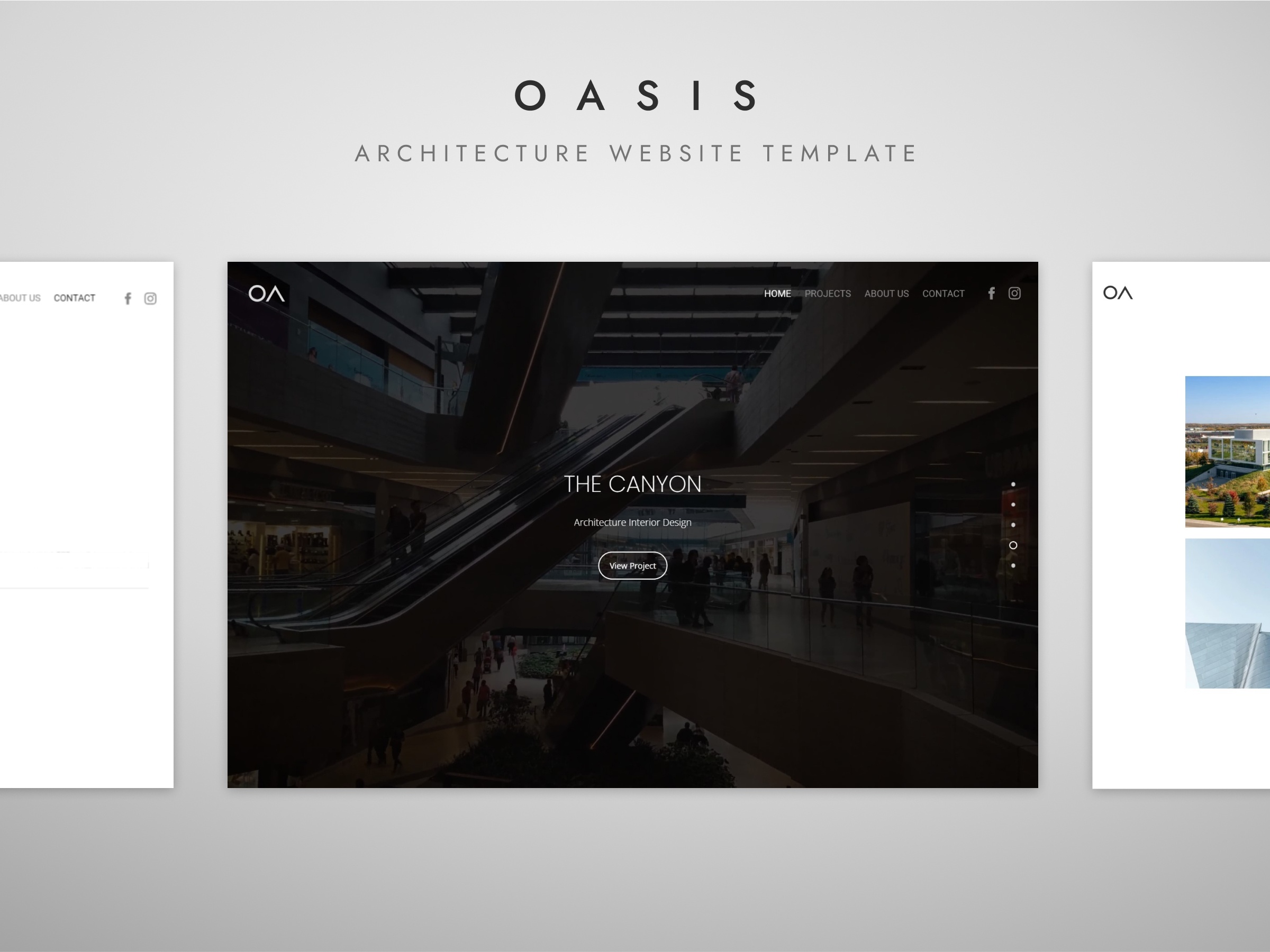 Oasis: Responsive Portfolio Website Template by Artside — Framer ...