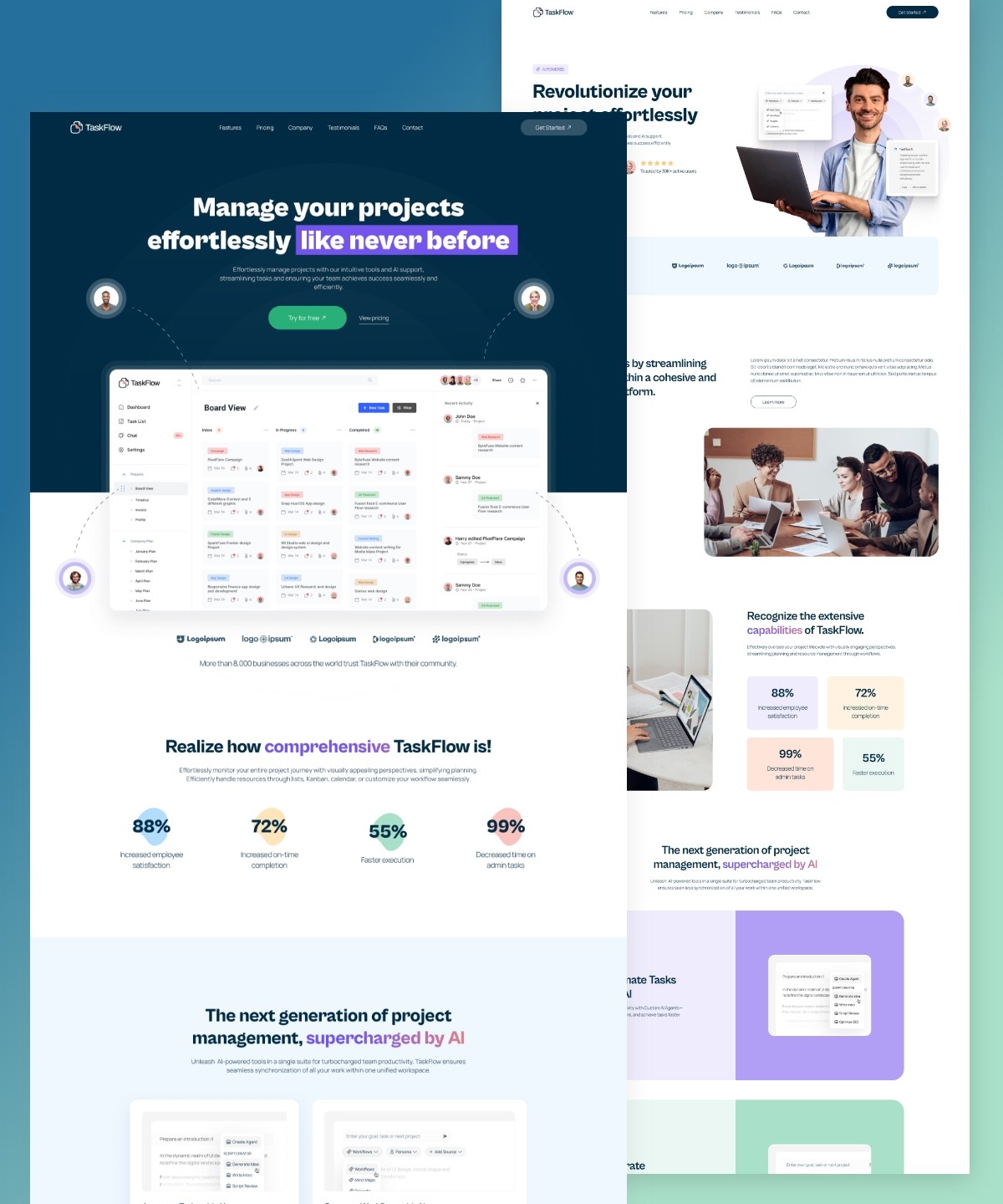 TaskFlow: Free Agency Website Template by Goodspeed — Framer Marketplace TaskFlow: Free Agency Website Template by Goodspeed — Framer Marketplace
