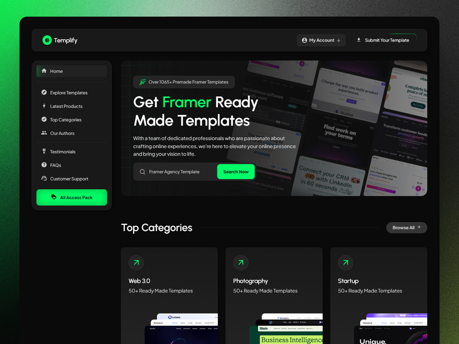 Templify: Responsive Ecommerce Website Template by Muhammad Talha ...