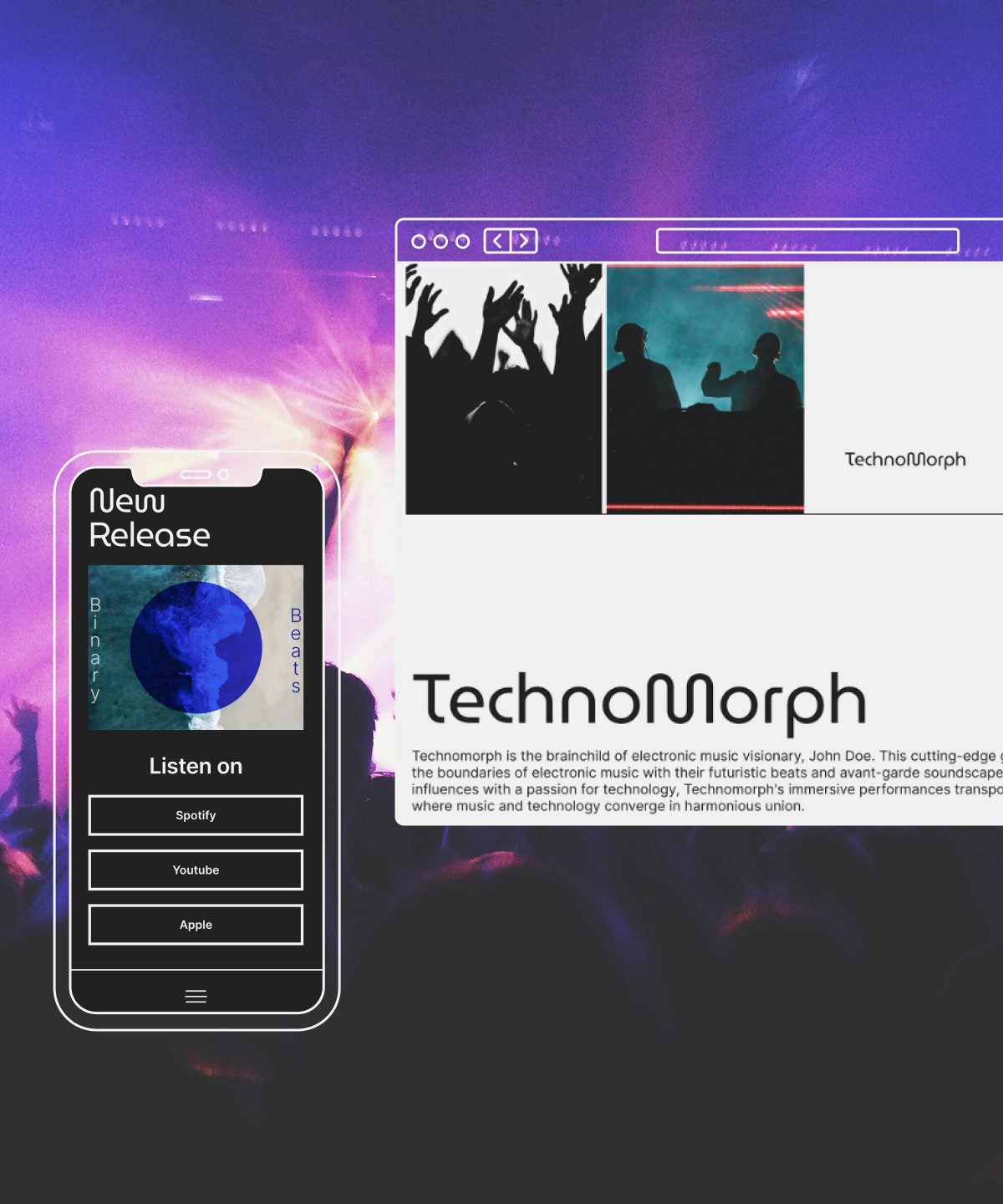 Technomorph: Free Personal Website Template by Gizem Onan — Framer ...