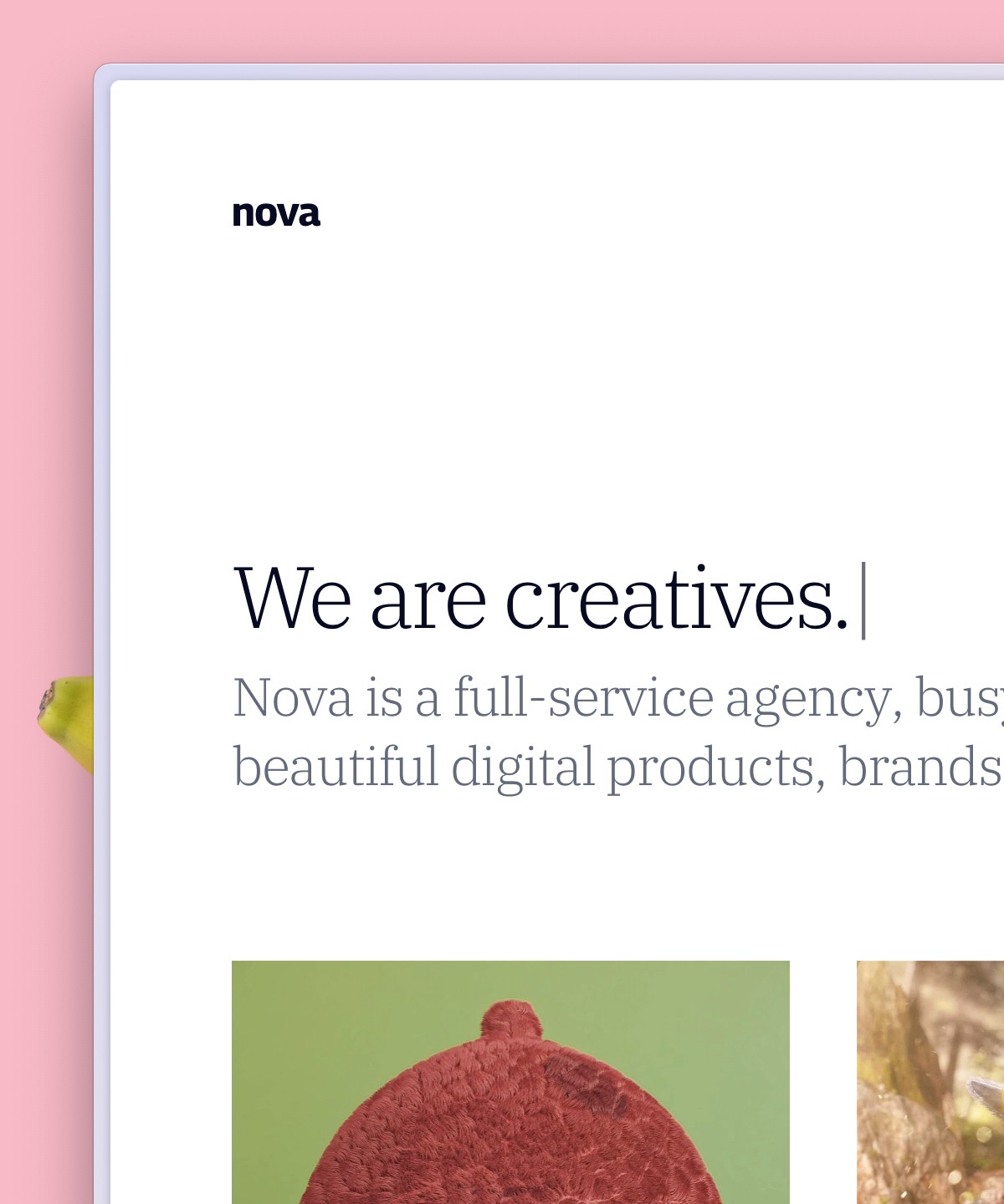 Nova : Free Portfolio Website Template by Huseyin Emanet — Framer Marketplace
