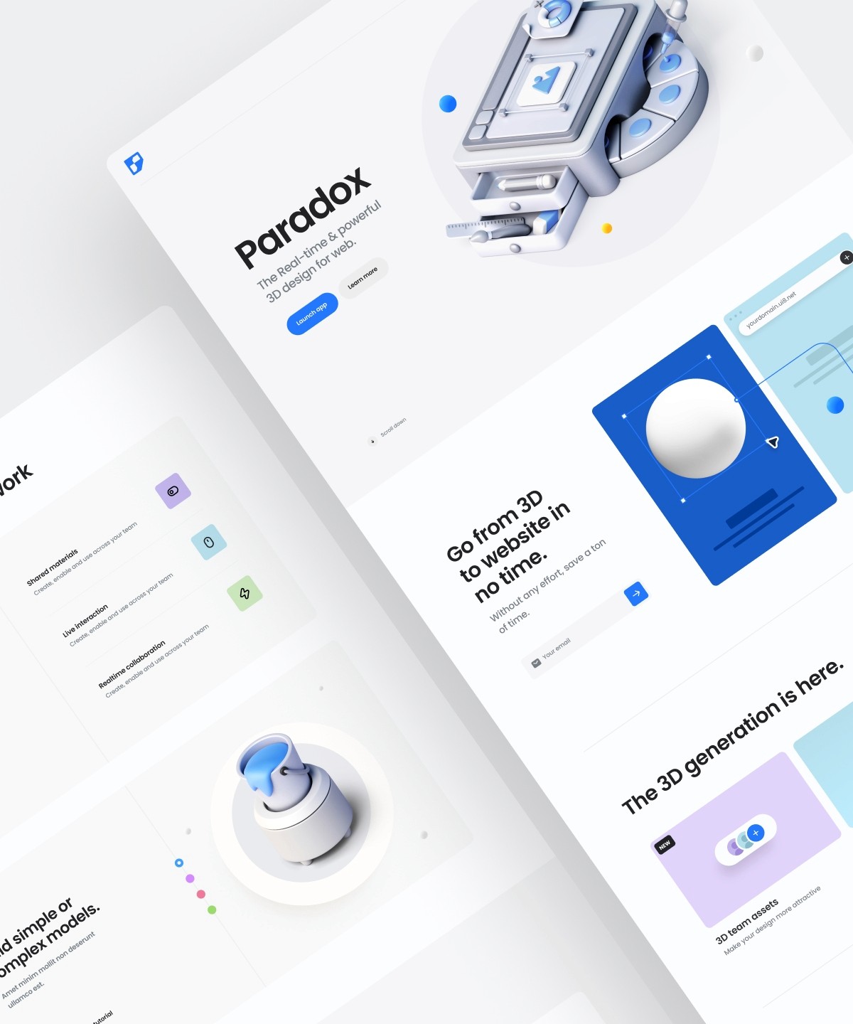 Paradox: Responsive SaaS Website Template by UI8 — Framer Marketplace