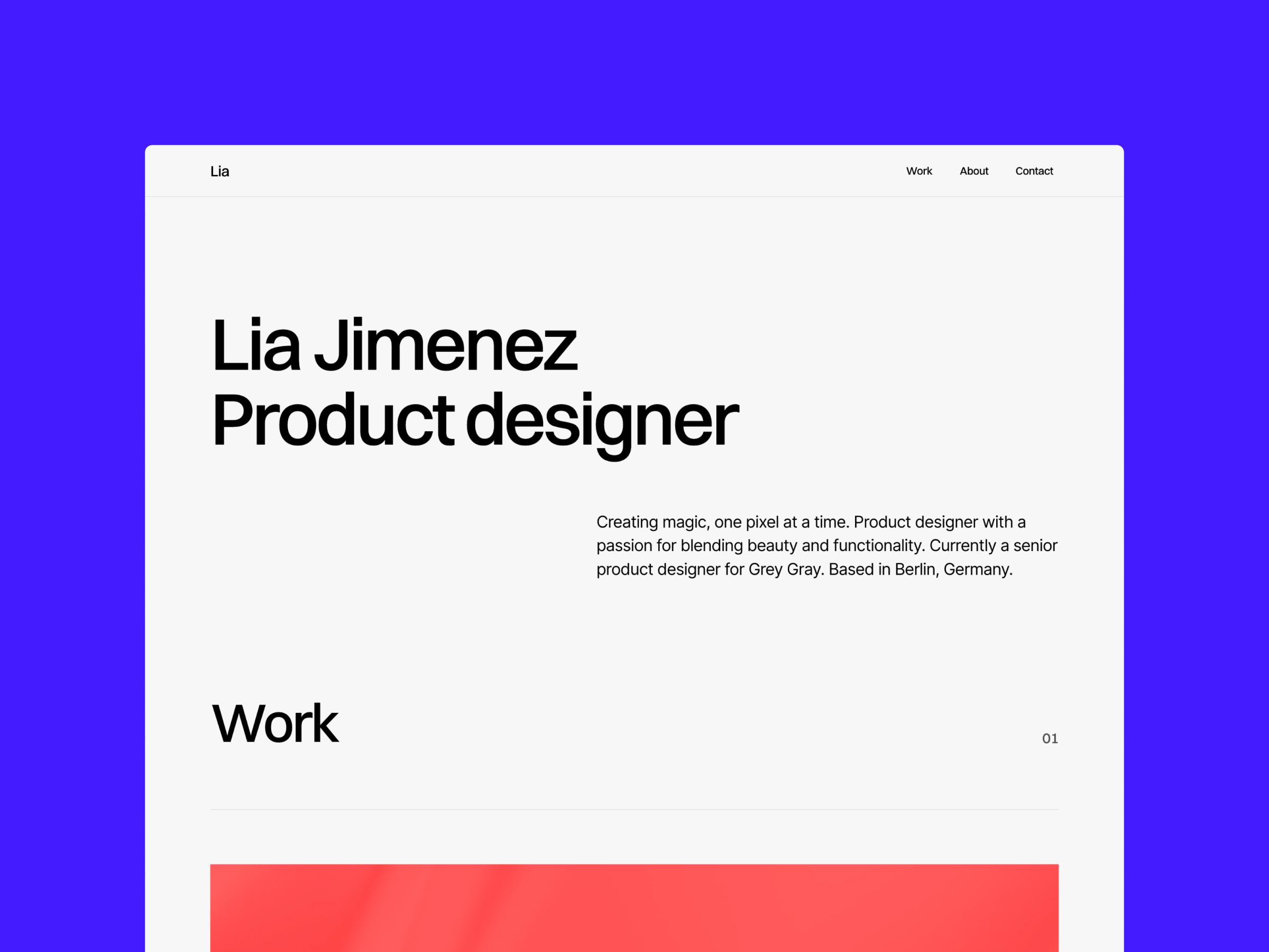 Format: Responsive Portfolio Website Template by Bryn Taylor — Framer ...
