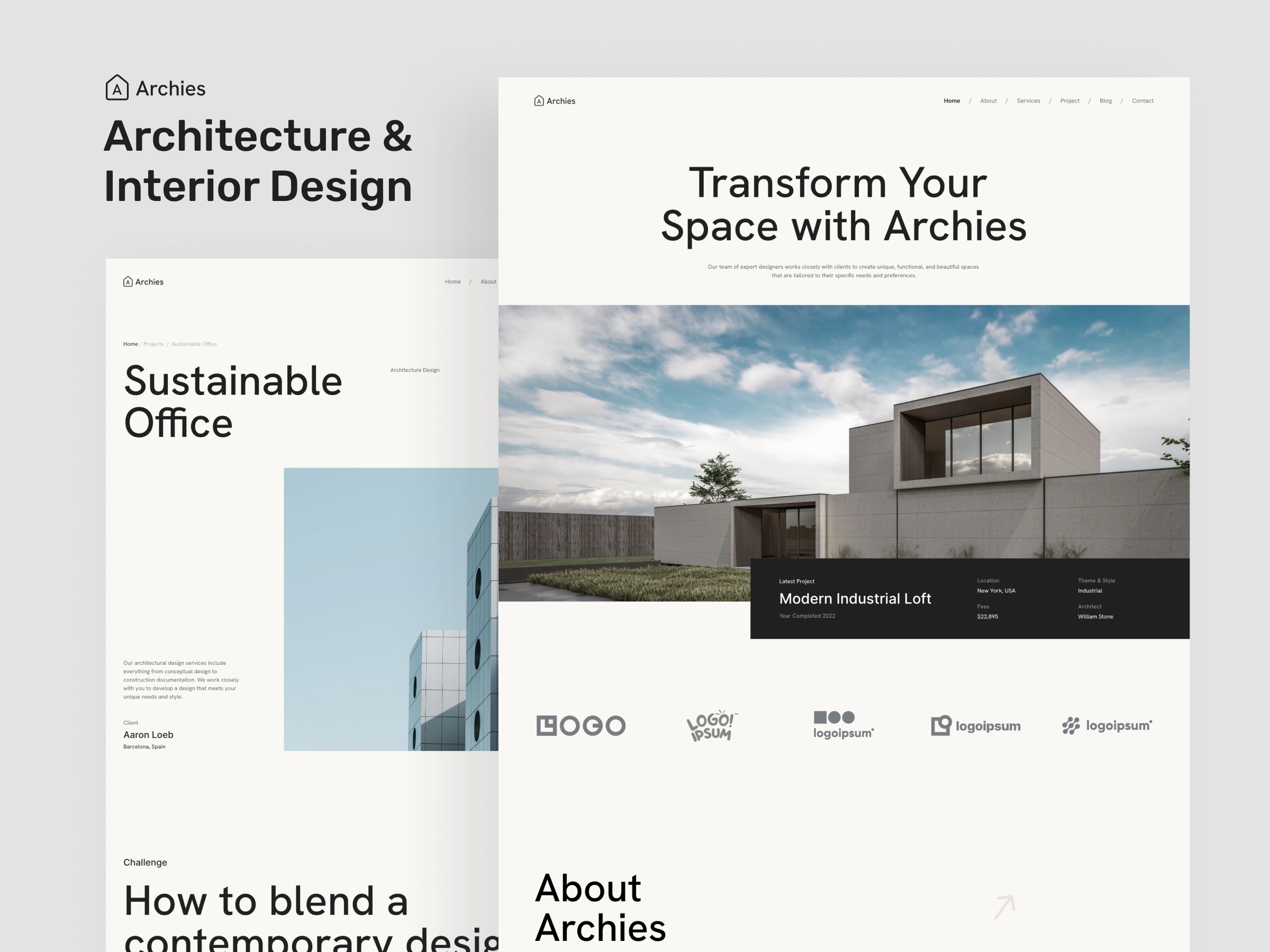 Archies: Responsive Portfolio Website Template by Peterdraw — Framer ...