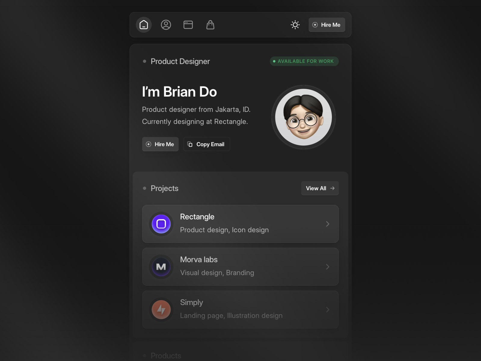 Subtle Folio: Responsive Personal Website Template by Nur Praditya ...