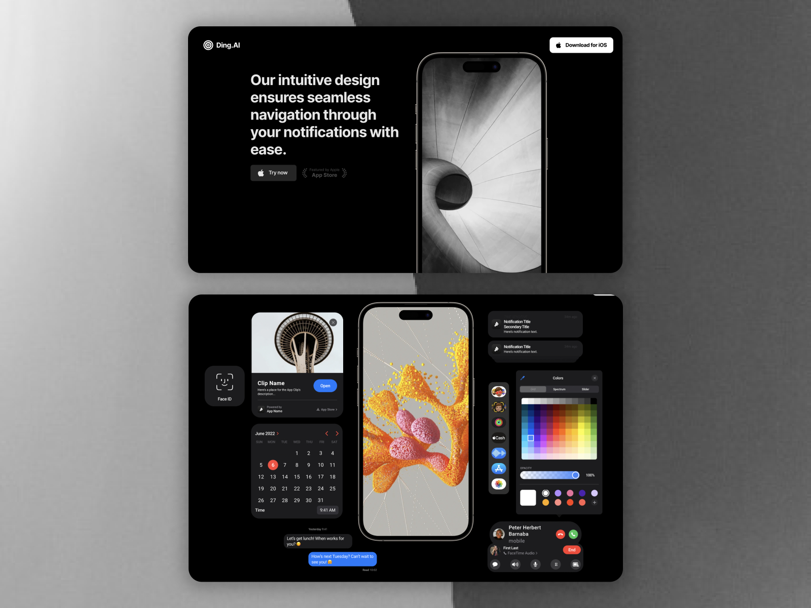 Ding.AI: Free Business Website Template by Vedant Jamwal — Framer ...