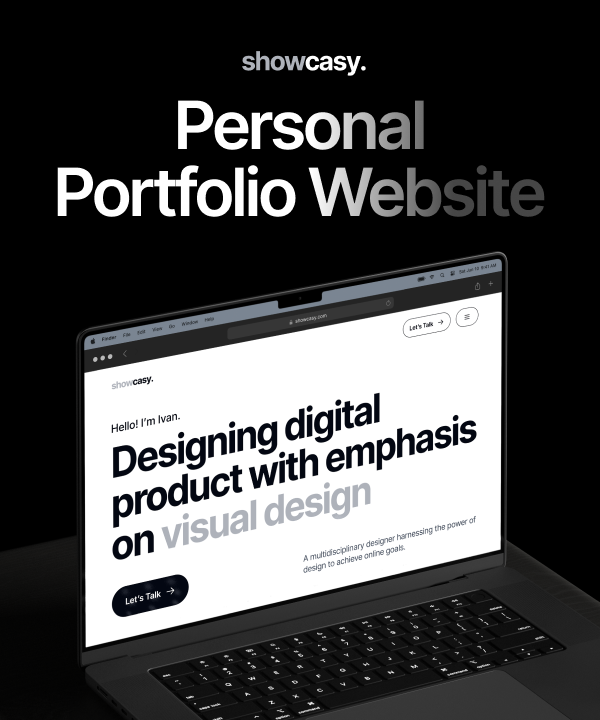 Showcasy : Responsive Portfolio Website Template by Illiyin Studio — Framer Marketplace
