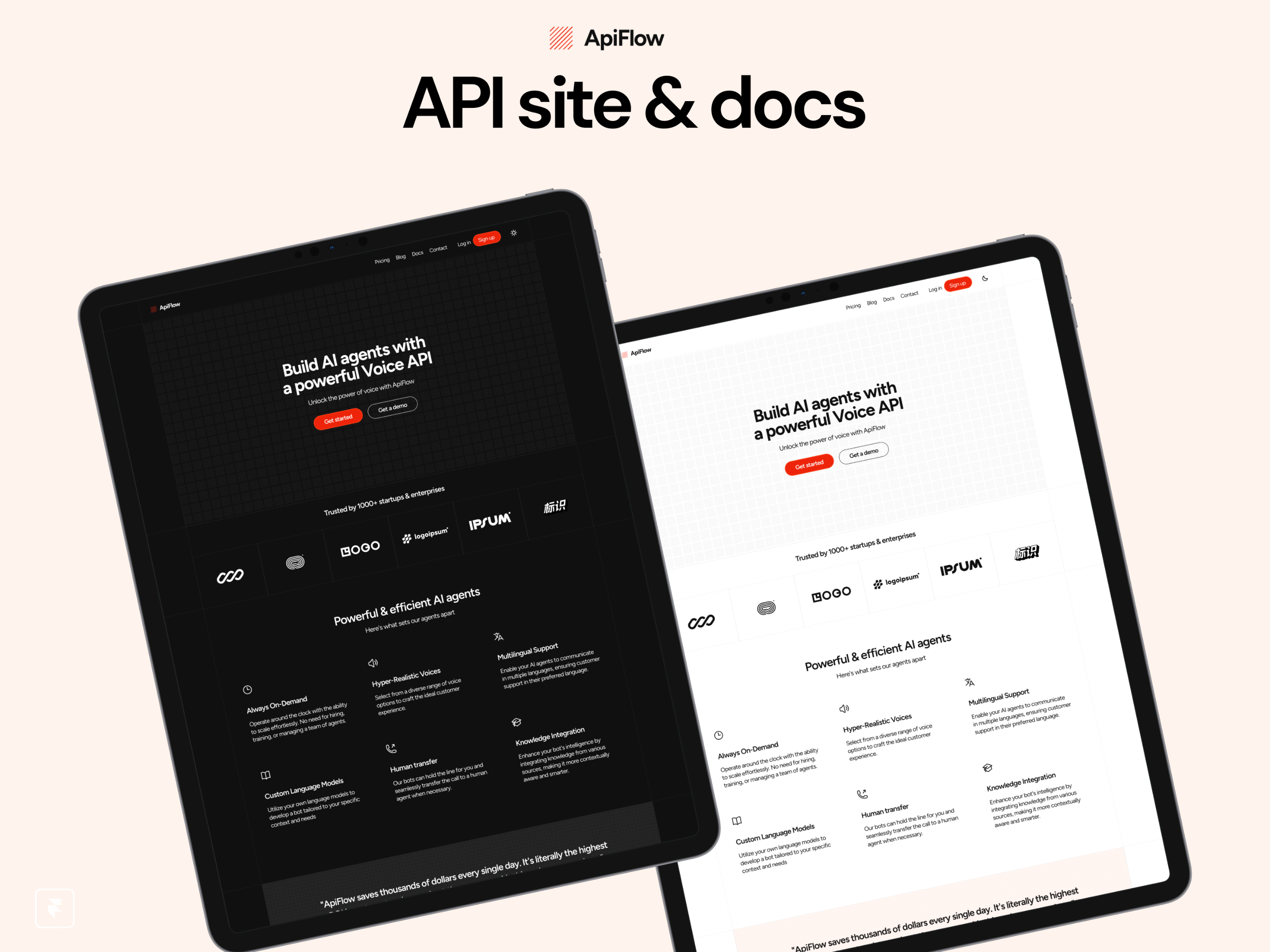 ApiFlow: Free SaaS Website Template by Firdavs Abdunazarov — Framer ...