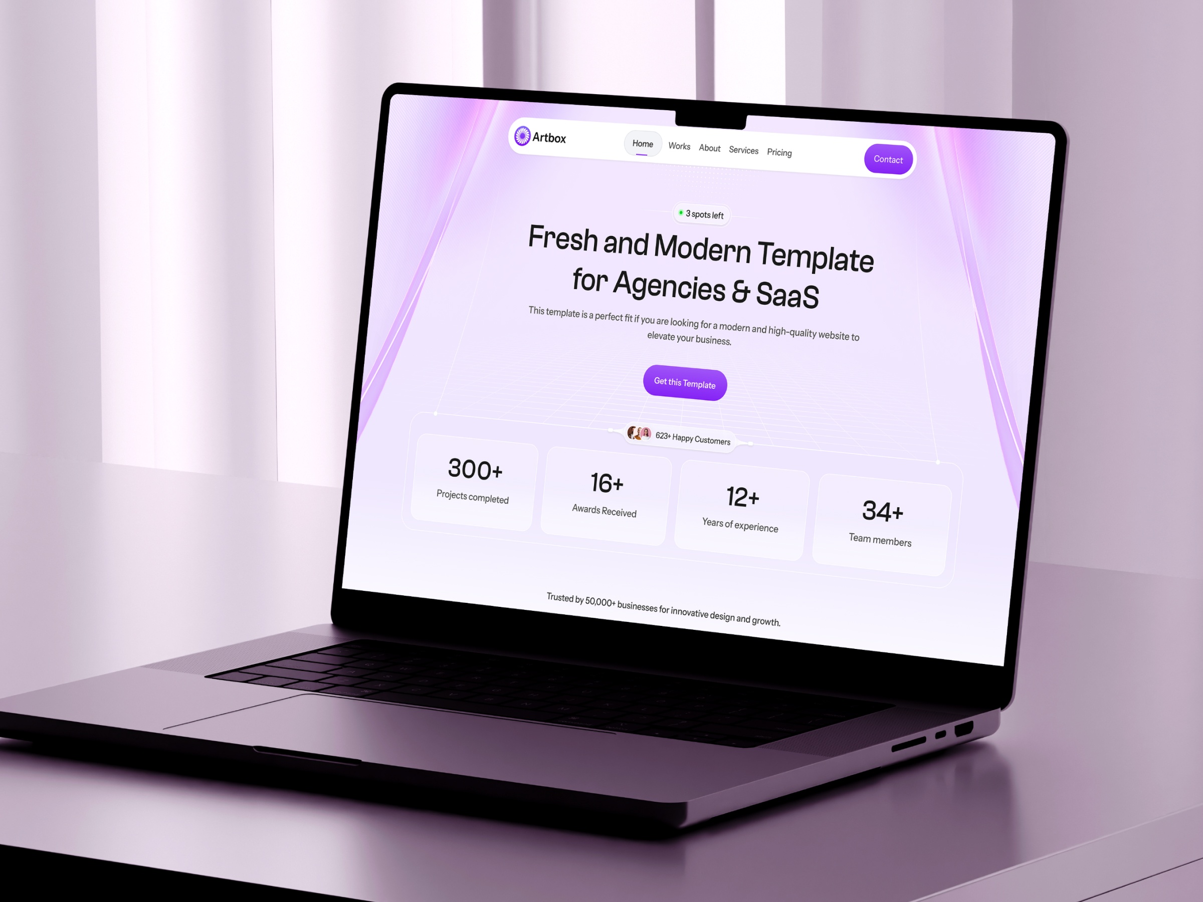 Artbox: Free SaaS Website Template by Praha — Framer Marketplace