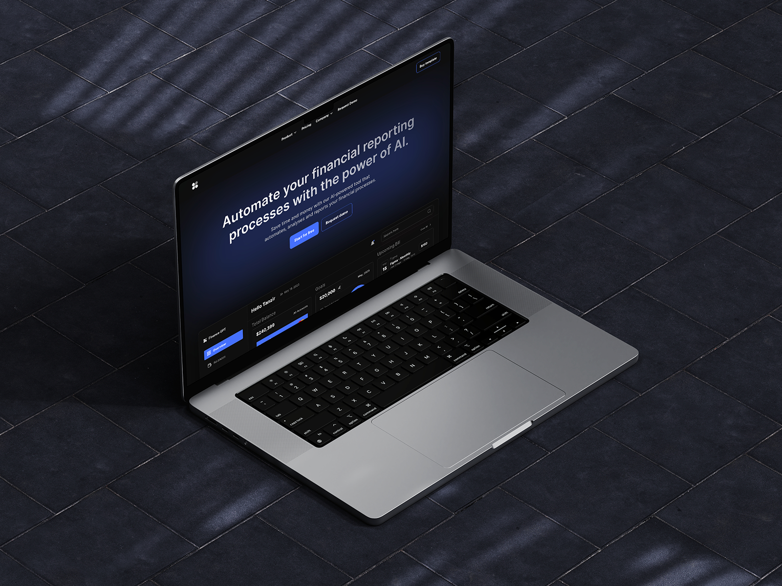 FinancialGPT: Responsive SaaS Website Template by Ramish Aziz — Framer ...