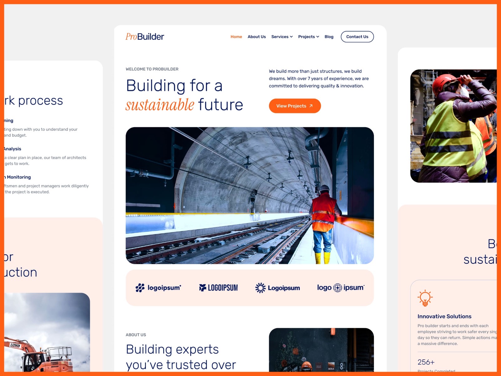 ProBuilder: Responsive Real Estate Website Template by Pentaclay — Framer Marketplace