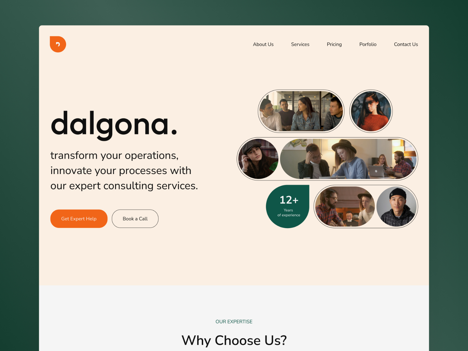 Dalgona: Responsive Startup Website Template by Ditych — Framer Marketplace