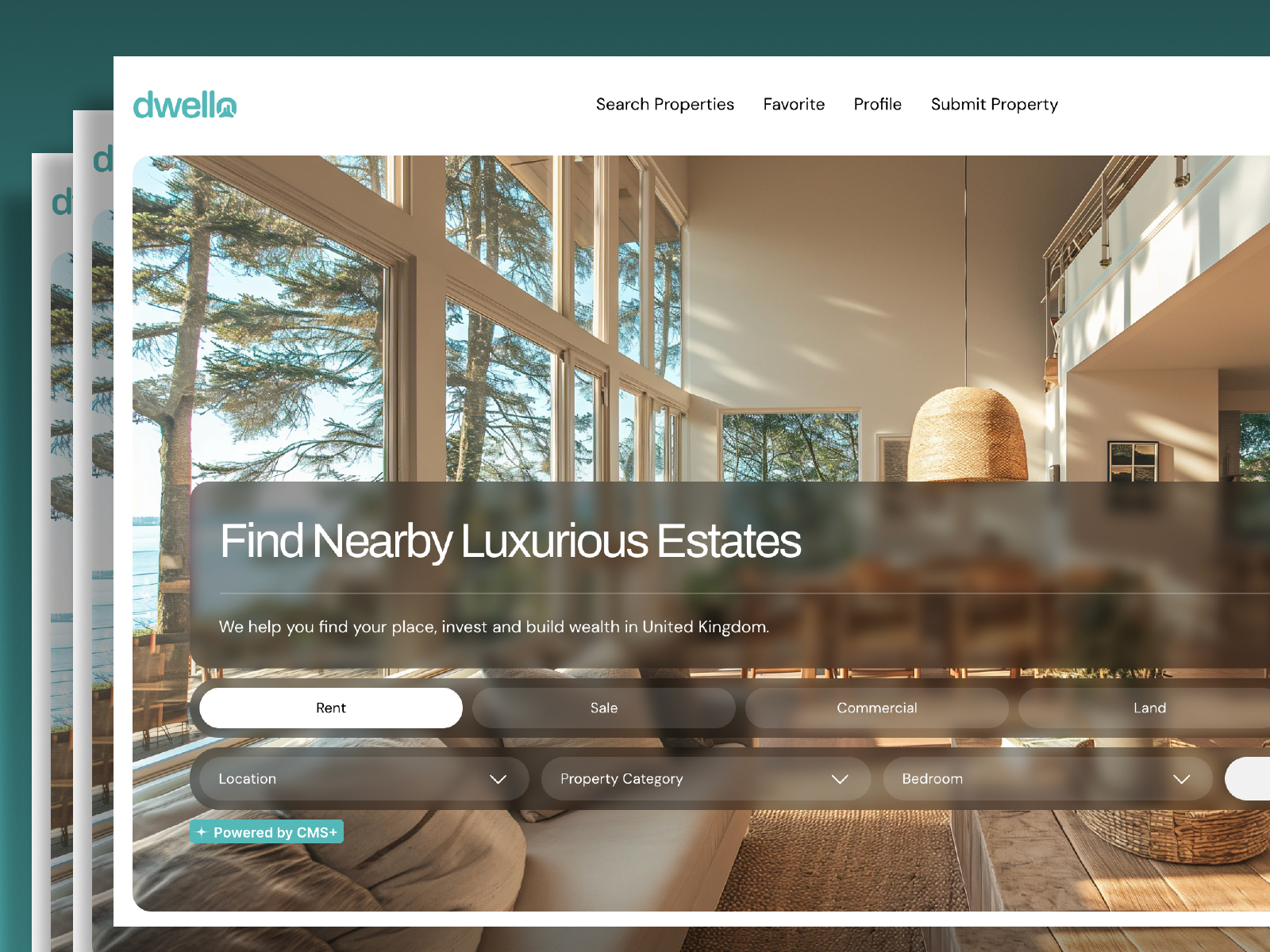 Dwello: Responsive Real Estate Website Template by Plaiter — Framer ...