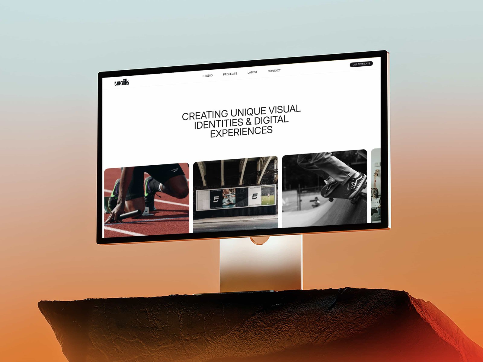 Unik : Free Personal Website Template by Maciej Zielinski — Framer ...