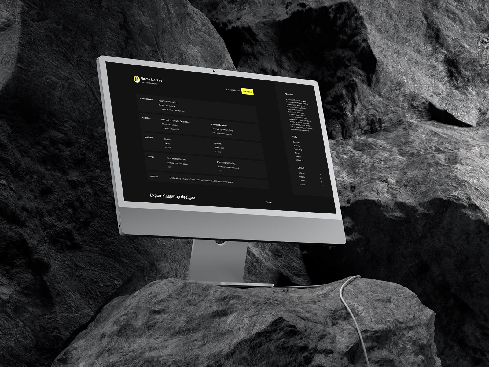 PrimePath: Free Personal Website Template by Coco Design — Framer Marketplace